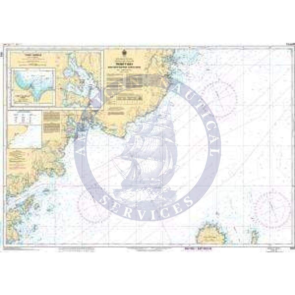 CHS Nautical Chart 4853: Trinity Bay: Northern Portion/Partie Nord ...