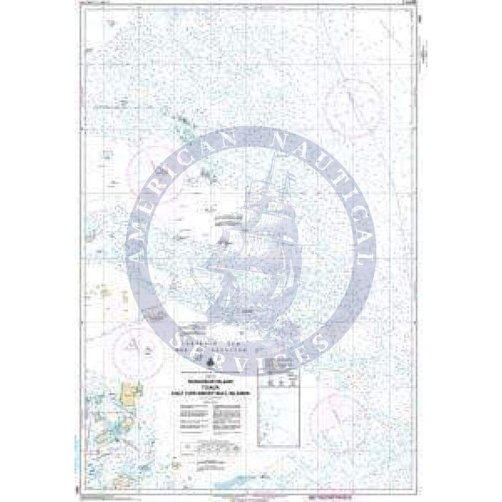 CHS Nautical Chart 5051: Nunaksuk Island to/à Calf Cow and/et Bull Isl ...