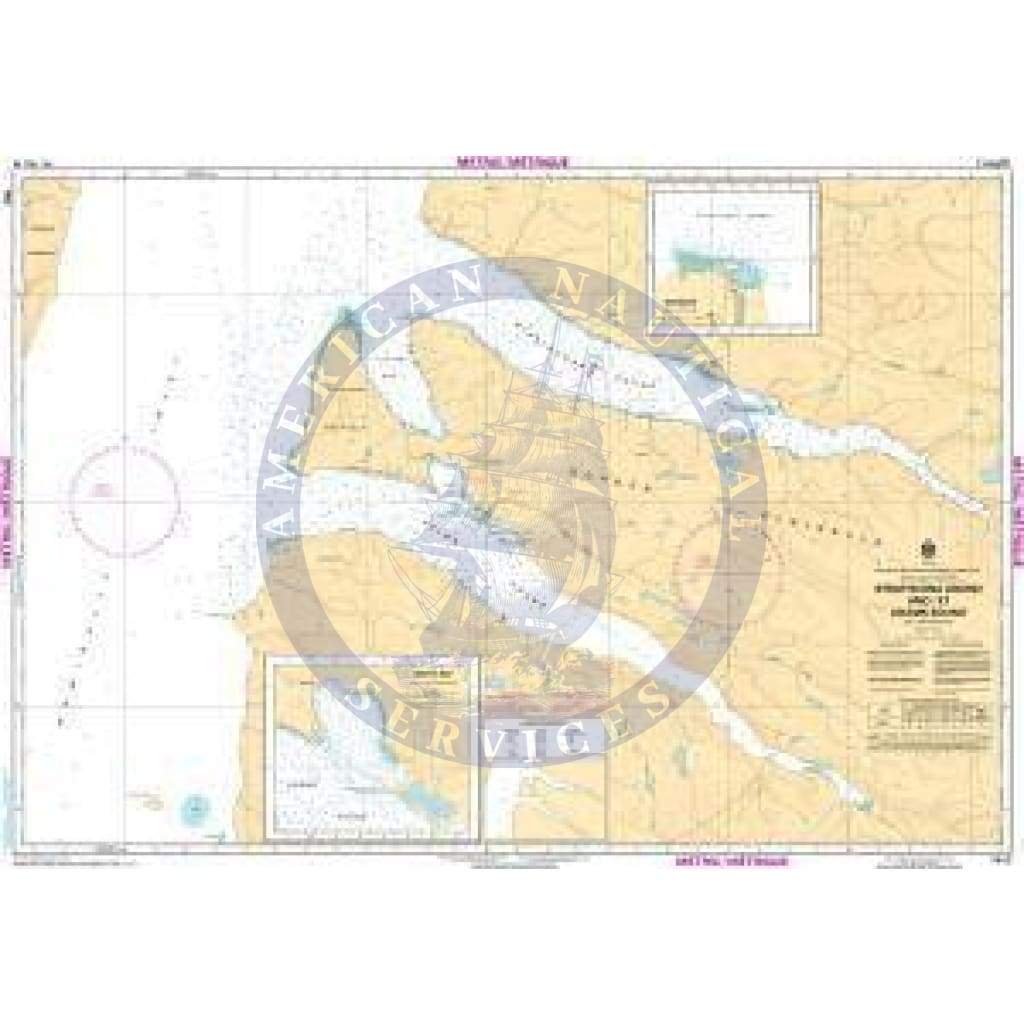CHS Nautical Chart 7512: Strathcona Sound and/et Adams Sound - Amnautical