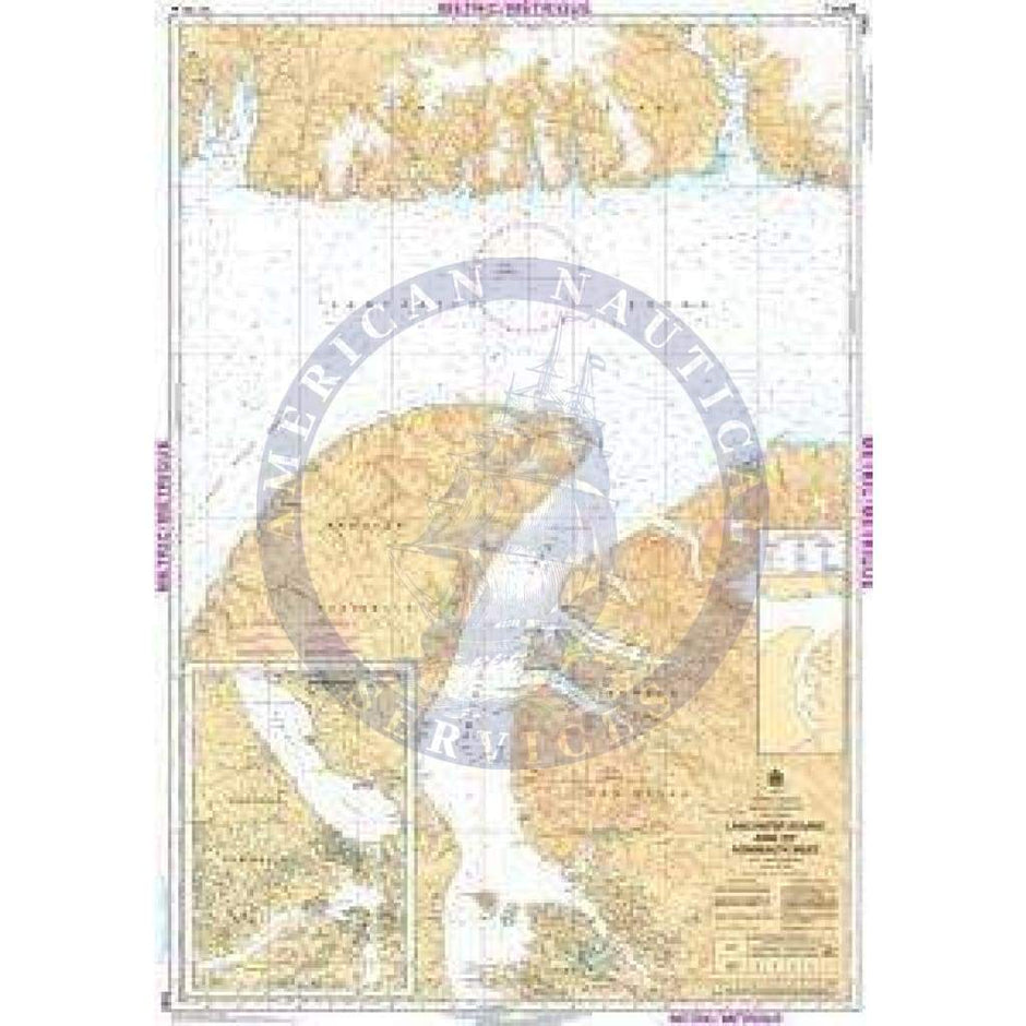 CHS Nautical Chart 7568: Lancaster Sound and/et Admiralty Inlet ...