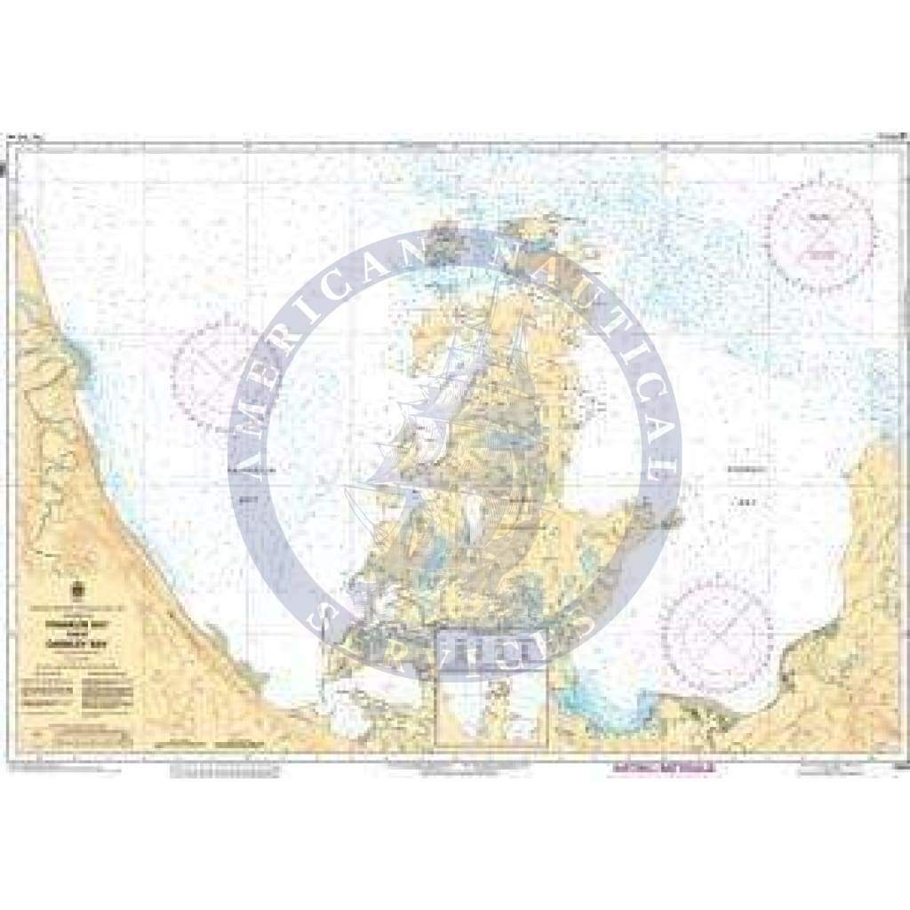 CHS Nautical Chart 7665: Franklin Bay and/et Darnley Bay - Amnautical