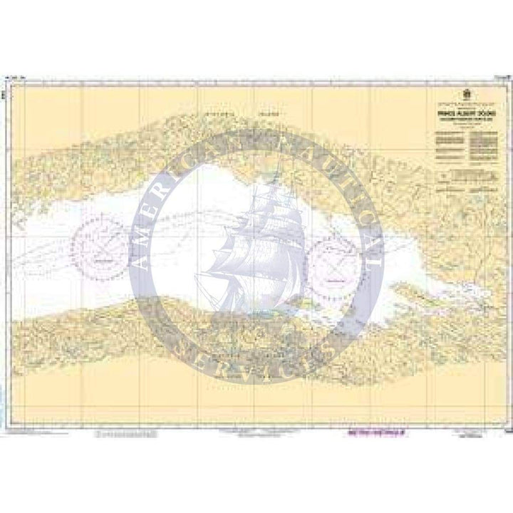 CHS Nautical Chart 7669:Prince Albert Sound Eastern Portion/Partie Est ...