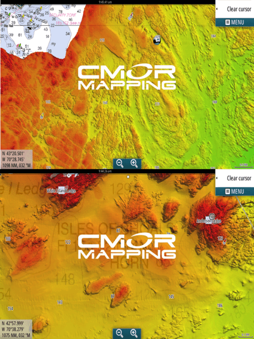 CMOR Mapping Chart: Gulf of Maine - Amnautical
