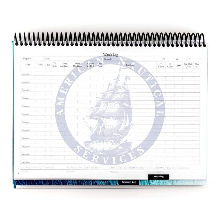 Comprehensive Ship’s Log Book | The Ships Log - Amnautical