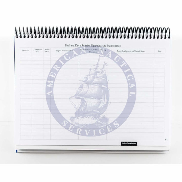 Comprehensive Ship’s Log Book | The Ships Log - Amnautical