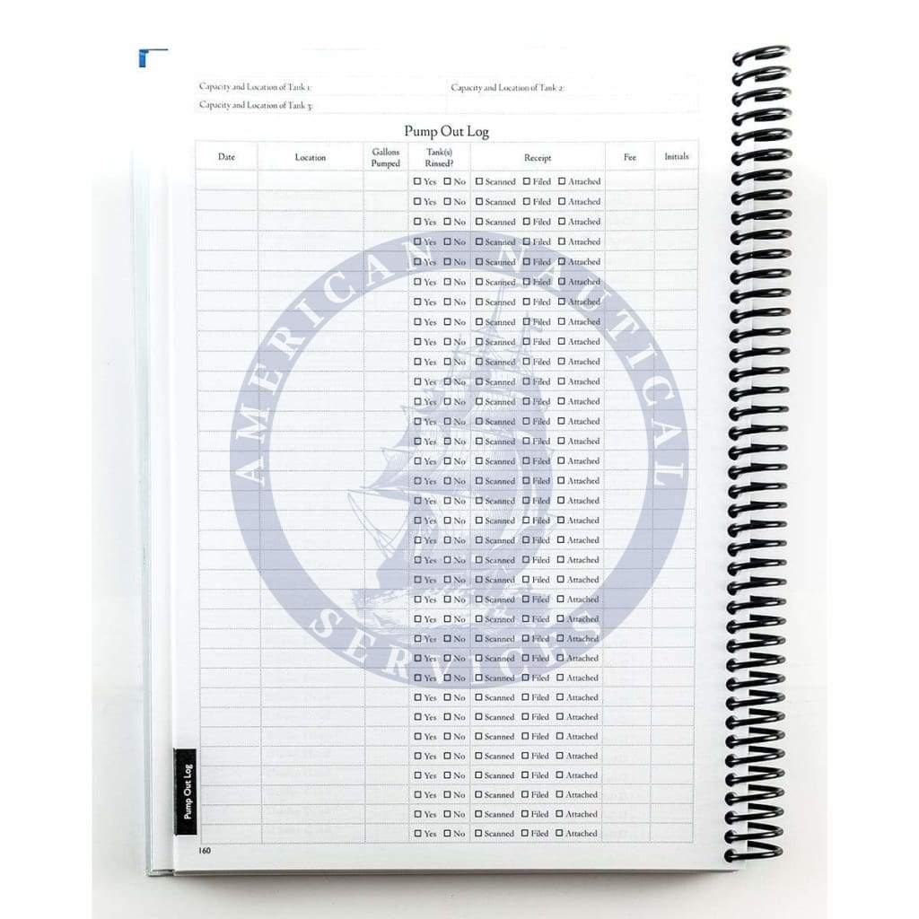 Comprehensive Ship’s Log Book | The Ships Log - Amnautical