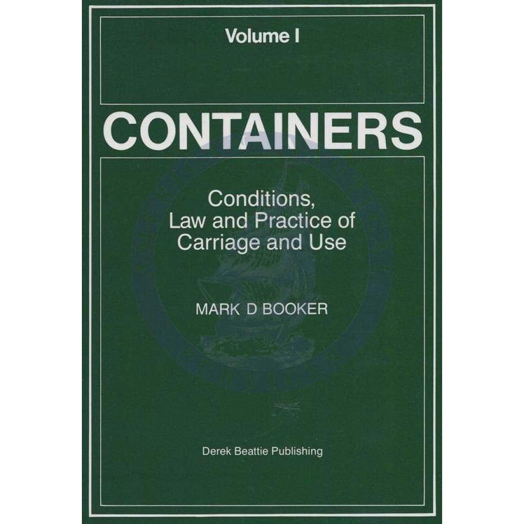 Containers-Conditions: Carriage & Use (2 Volumes) - Amnautical