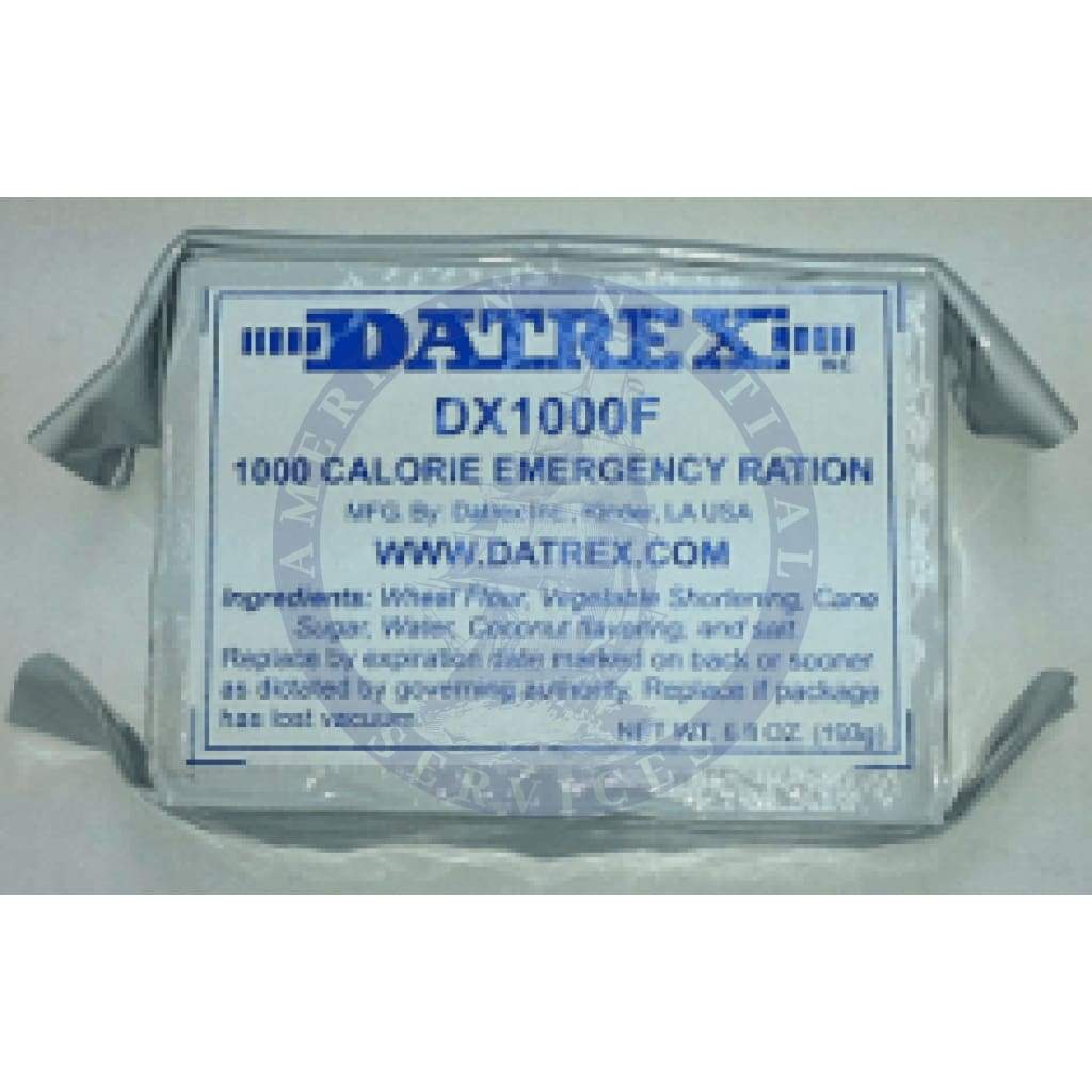 Datrex Aviation Ration 1,000 KCAL, 76 Packs - Amnautical