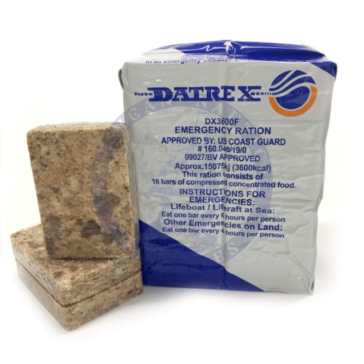 Datrex Emergency Food Ration 3600 kcal 20 Pack Case DX3600F - Amnautical