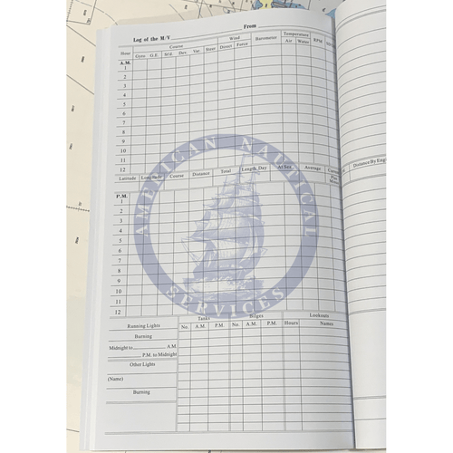 60-Day Bridge Log Book - Amnautical