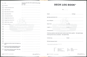 3 Months Deck Log Book - Amnautical