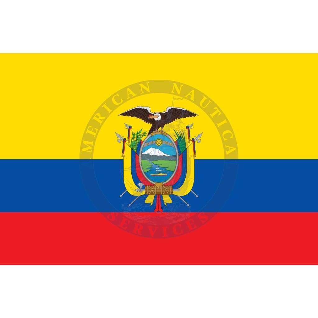 Ecuador Country Flag | Ecuador Flag | Flag of Ecuador - Amnautical