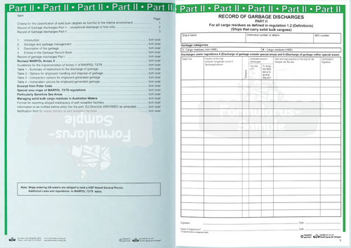 Garbage Record Book Pt 1 & 2 - Amnautical