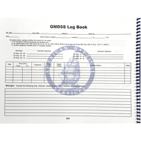 GMDSS Log Book (96 Days) - Amnautical