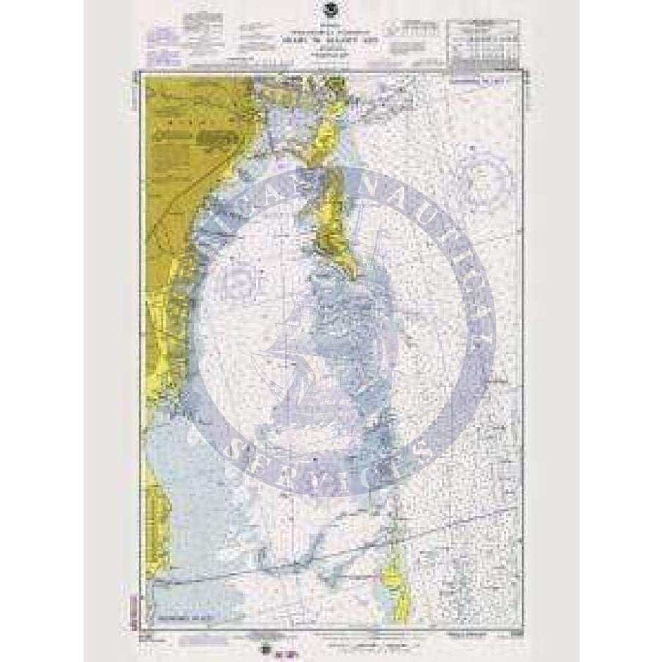 Historical Nautical Chart 11465-3-1975: FL, Miami to Elliot Key Year 1 ...