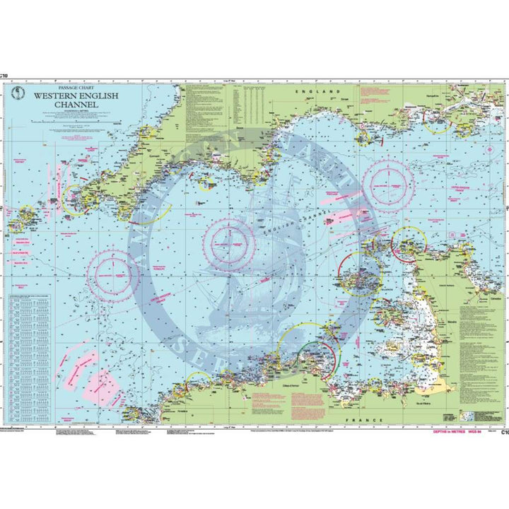 Imray Chart C10: English Channel Passage - Amnautical