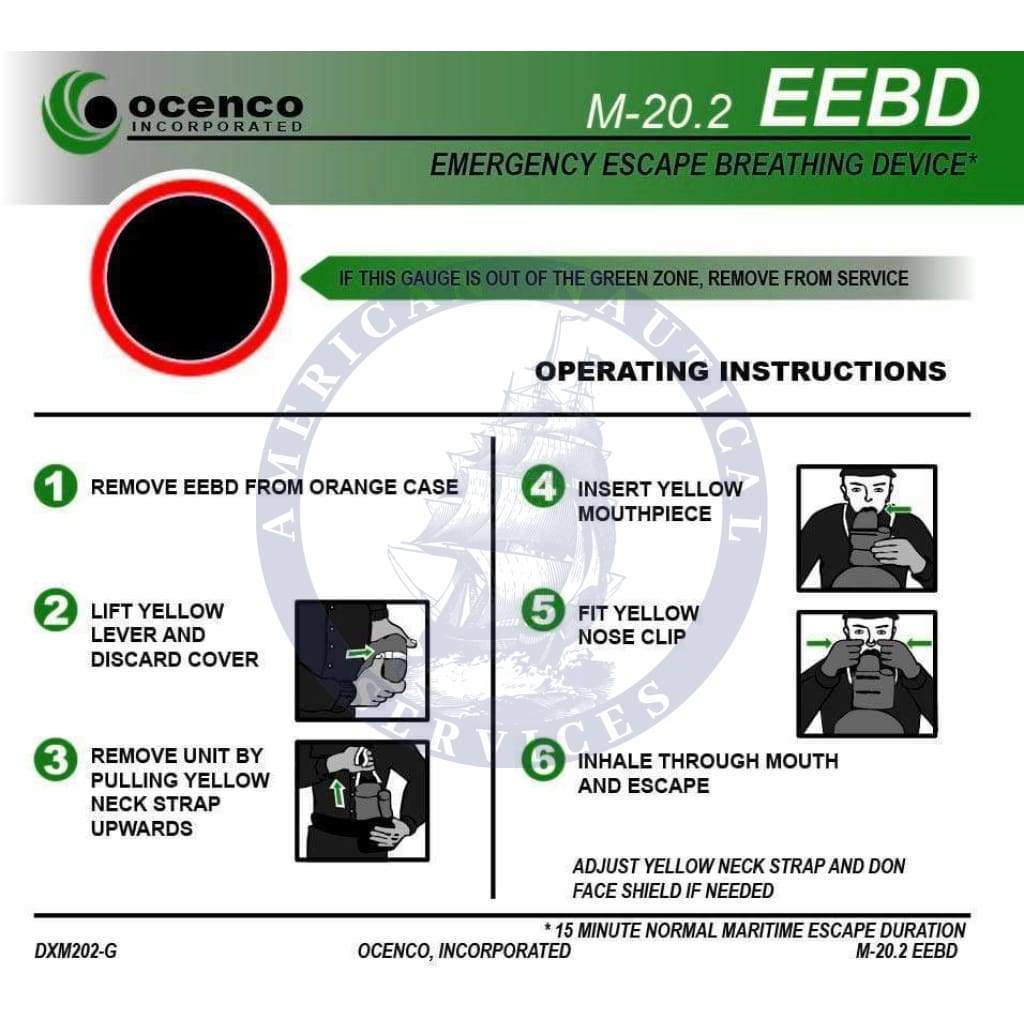 Label, Ocenco EEBD - Amnautical