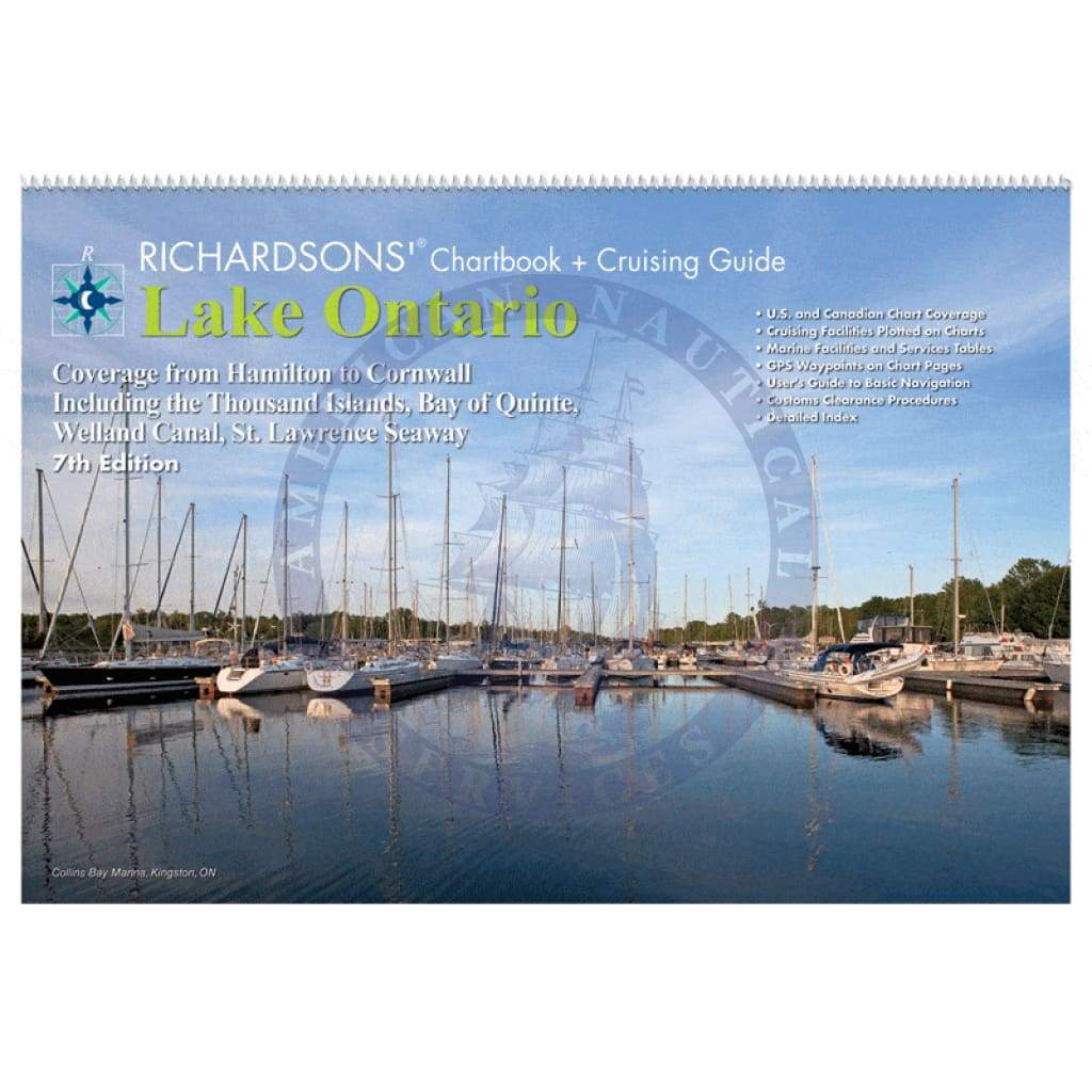 Lake Ontario Chartbook + Cruising Guide, 7th Edition - Amnautical
