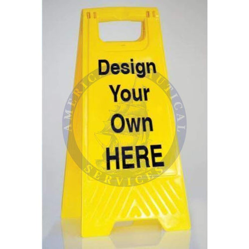 Marine Departmental Sign: A Frame – Design Your Own - Amnautical