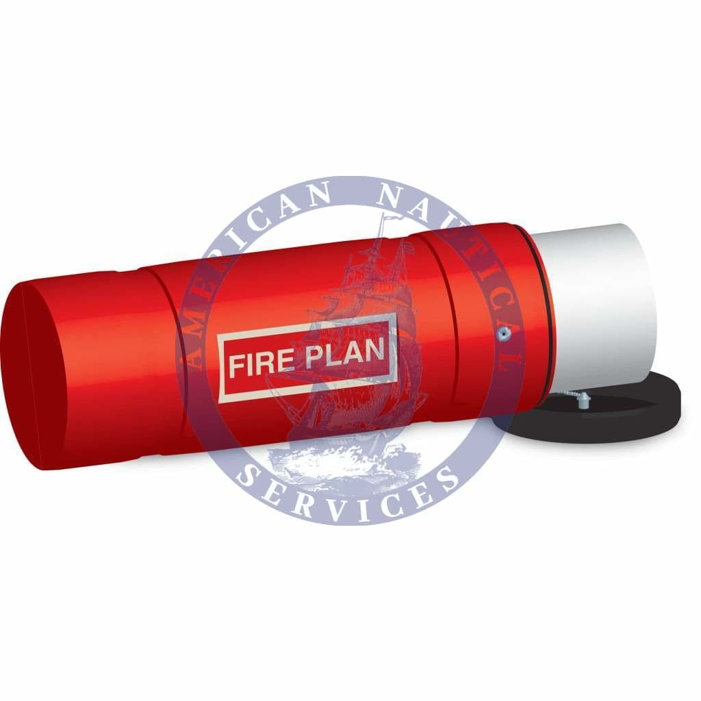 Fire Safety Plan Holders | Marine Fire Plan Pictos - Amnautical