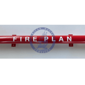 Marine Fire Plan Holders: Fire Plan Holder Stainless Steel - Amnautical