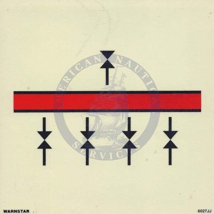 Marine Fire Sign, IMO Fire Control Symbol: Drenching Installation ...