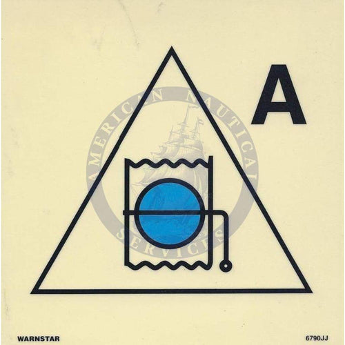 Marine Fire Sign, IMO Fire Control Symbol: Remote Control for Fire Dam ...