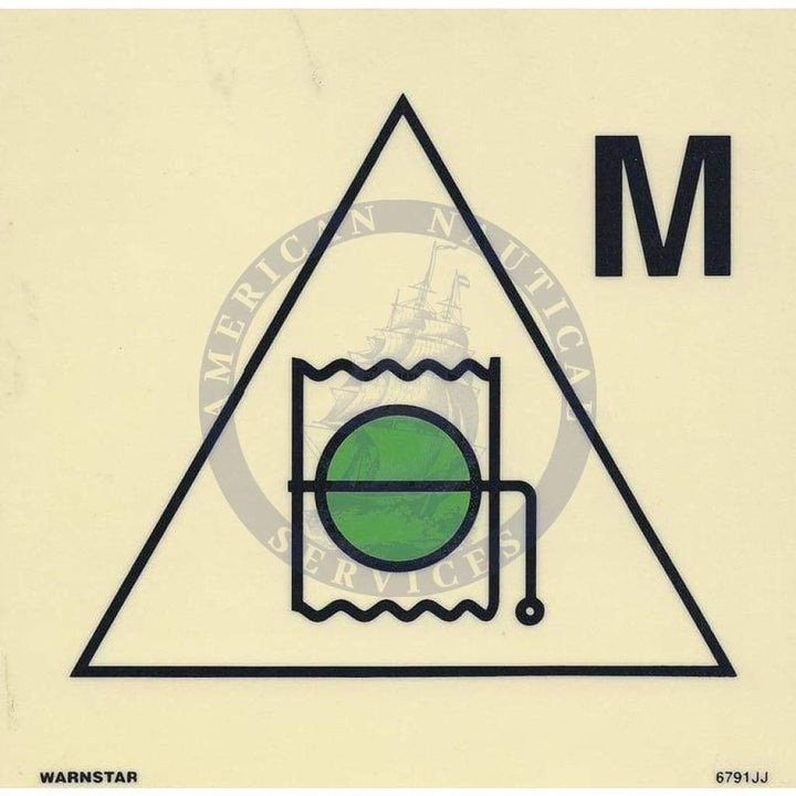Marine Fire Sign, IMO Fire Control Symbol: Remote Control for Fire Dam ...