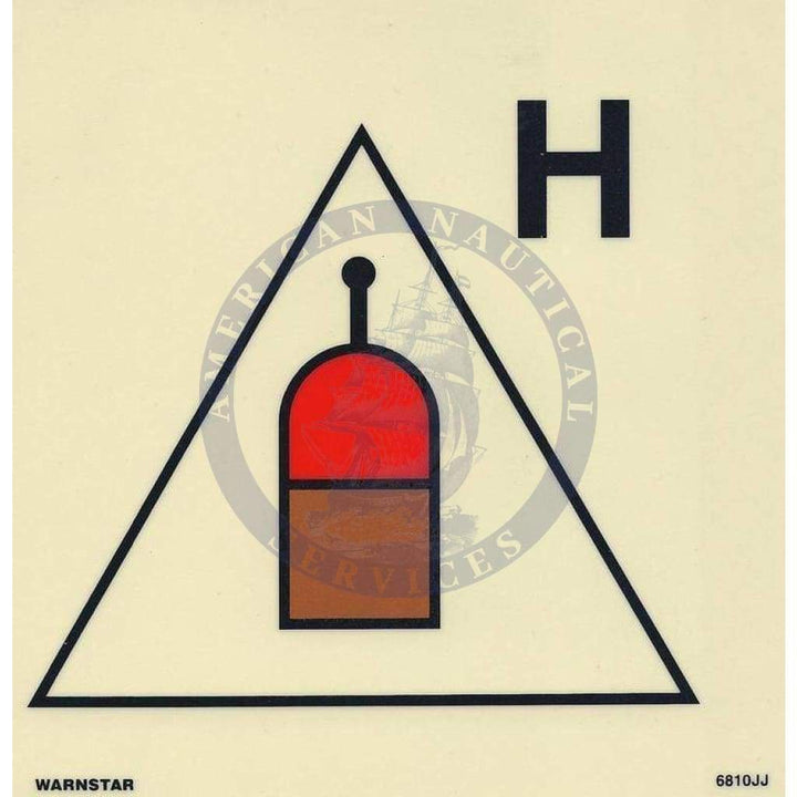 Marine Fire Sign, IMO Fire Control Symbol: Remote Release Station for ...