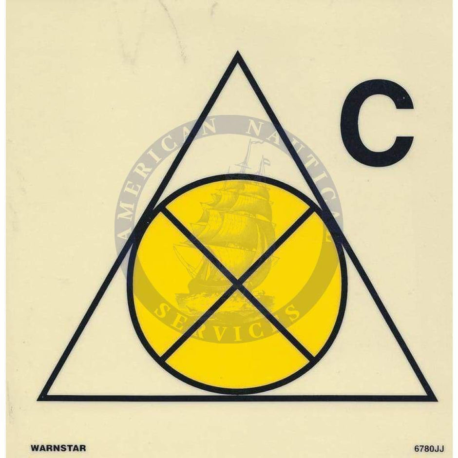 Marine Fire Sign, IMO Fire Control Symbol: Remote Ventilation Shut-off ...