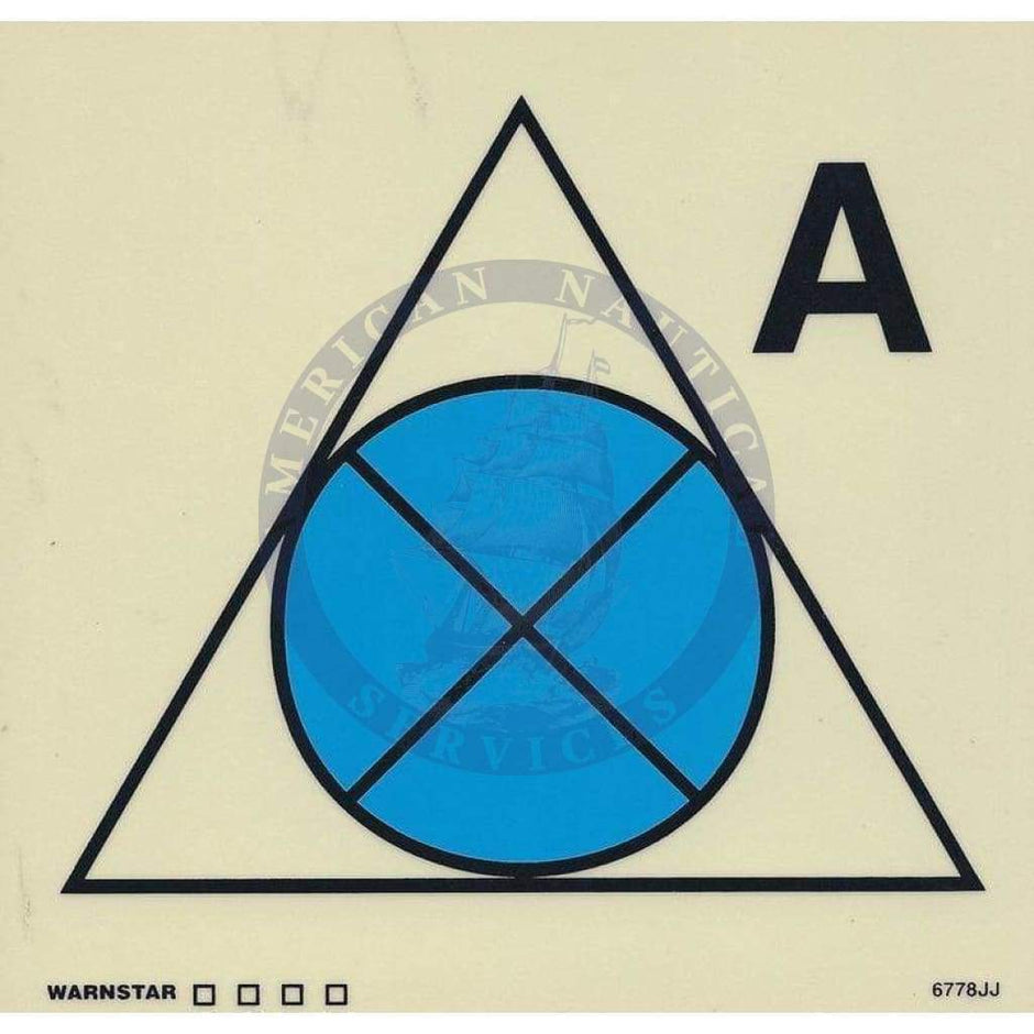 Marine Fire Sign, IMO Fire Control Symbol: Remote Ventilation Shut-off ...