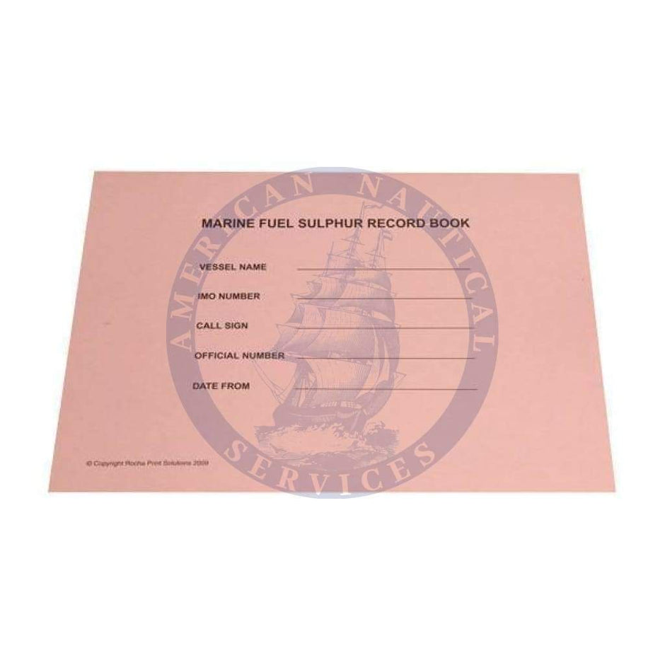 Marine Fuel Sulphur Log Book 2013 - Amnautical