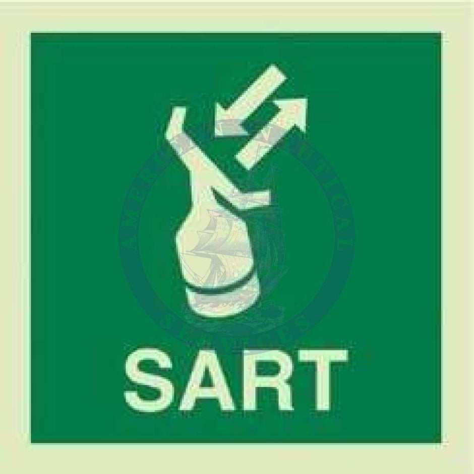Marine Safety Sign, IMO Life Saving App. Symbol: Radar Transponder - W ...