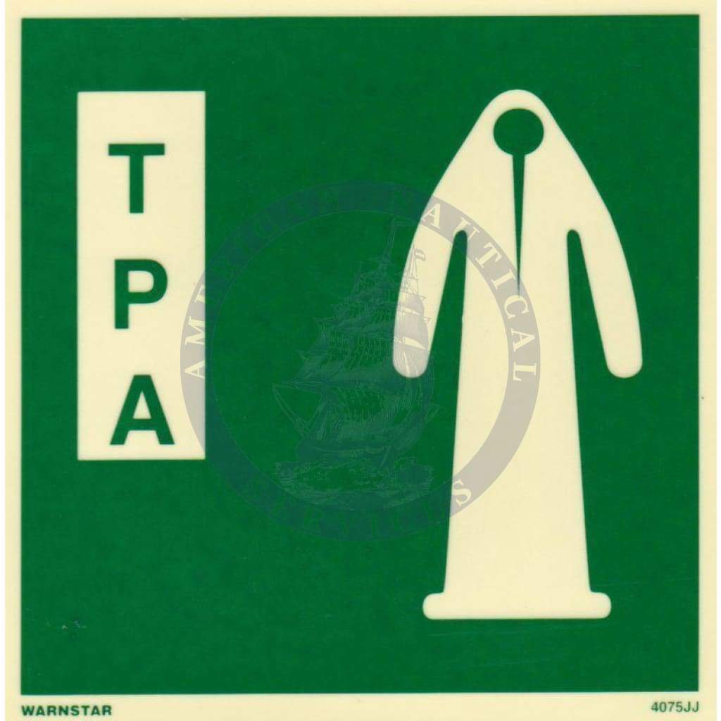 Marine Safety Sign, IMO Life Saving App. Symbol: Thermal Protective Ai ...