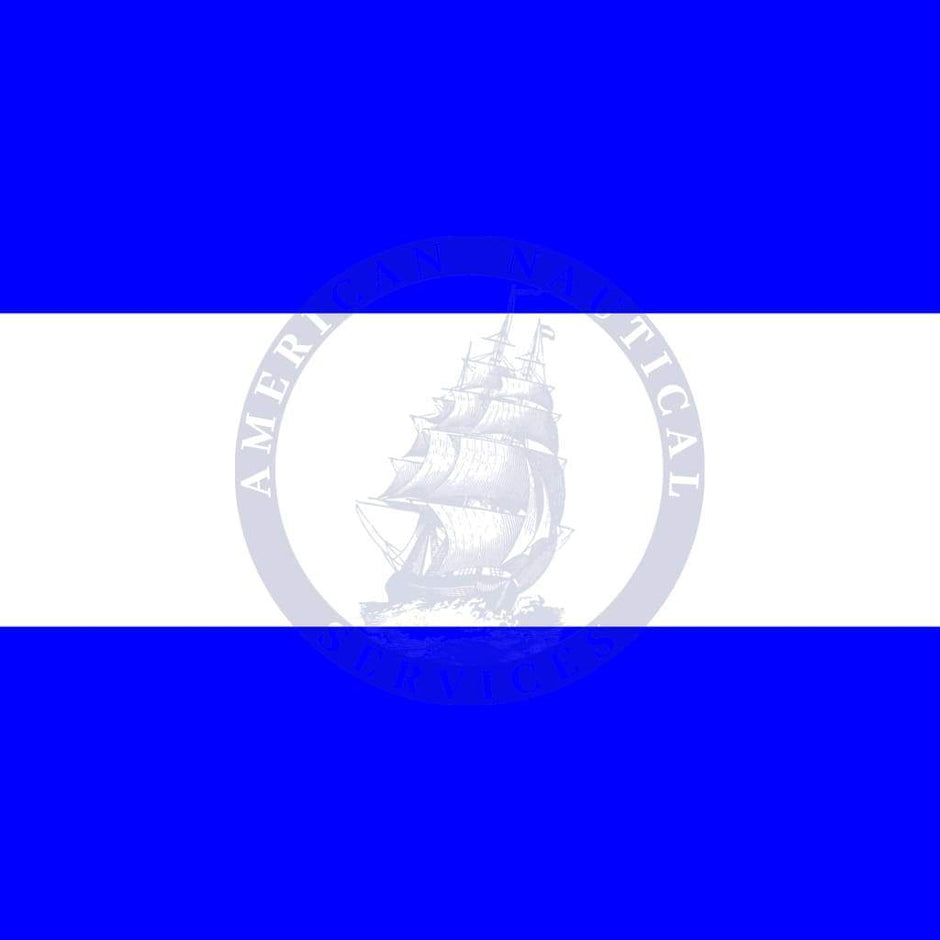 Marine signal flag: Letter "J" (Juliet) | J Flag | Juliet Flag - Amnautical