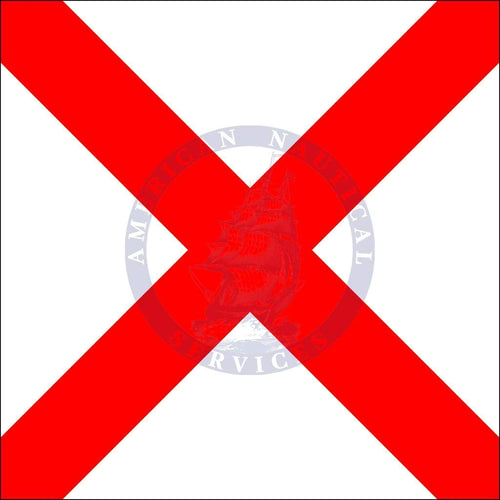 Marine signal flag: Letter "V" (Victor) | Signal Flag V | Flag V ...