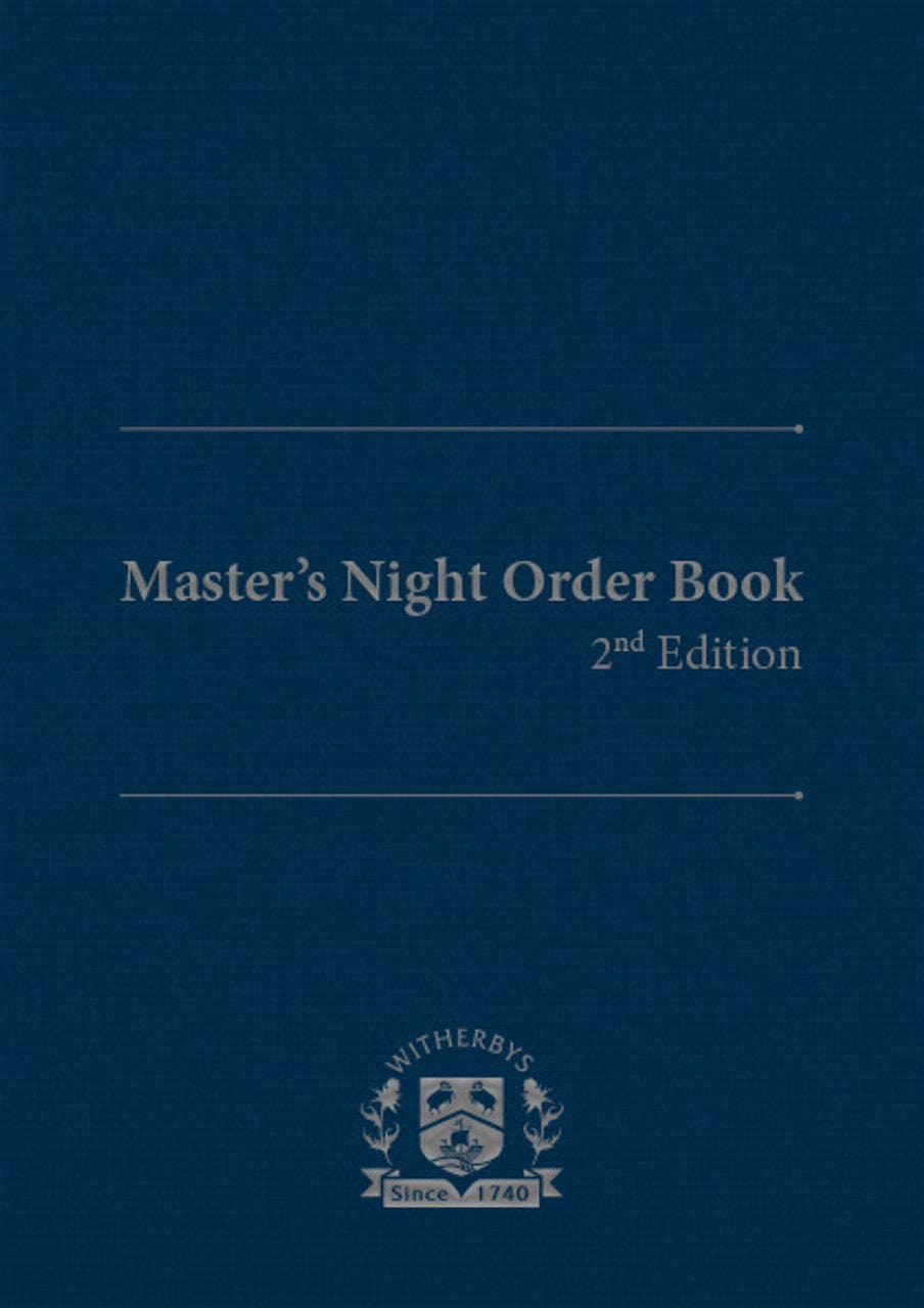 Masters Night Order Book, 2nd Edition - Amnautical