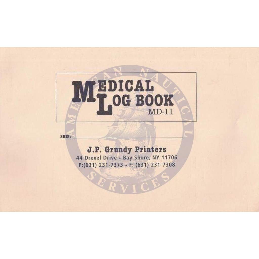 MD-11 Medical Log Book - Amnautical