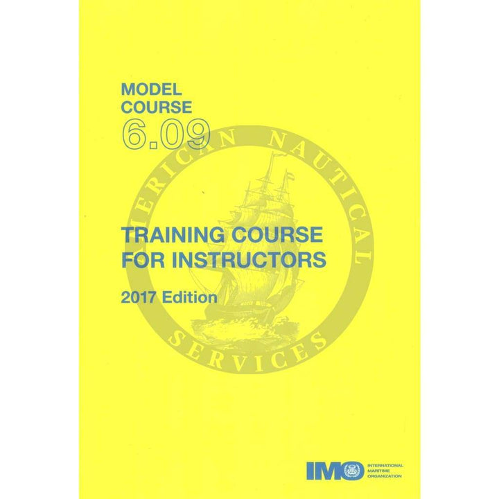 IMO Model Course 6.09 PDF Training course for instructors - Amnautical