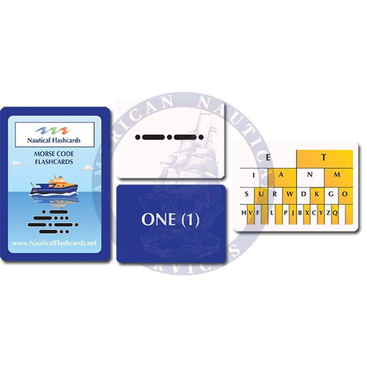 Nautical Flashcards Morse Code| Morse Code Flash Cards - Amnautical