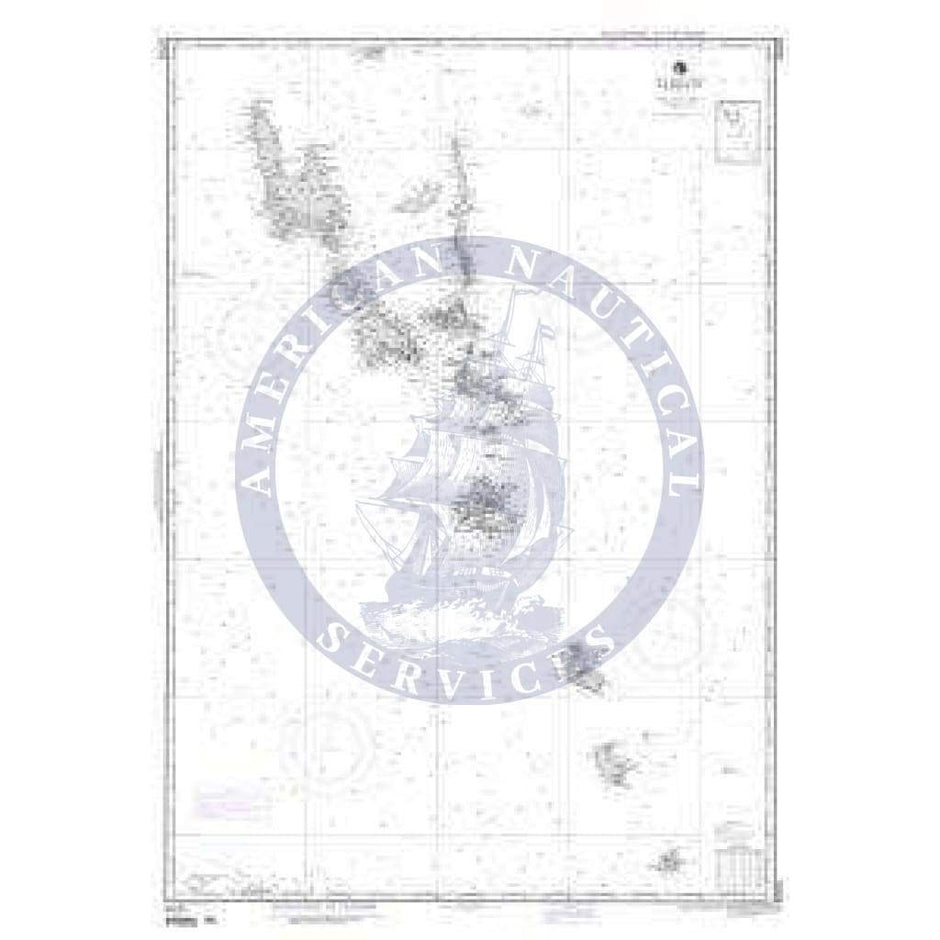 NGA Chart 82025: Vanuatu (OMEGA) - Amnautical