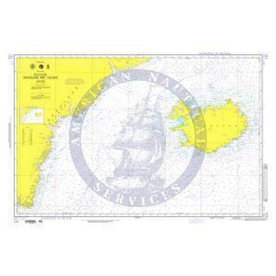 NGA Nautical Chart 112: Greenland to Iceland - Amnautical