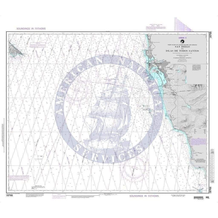 NGA Nautical Chart 18766 - Amnautical