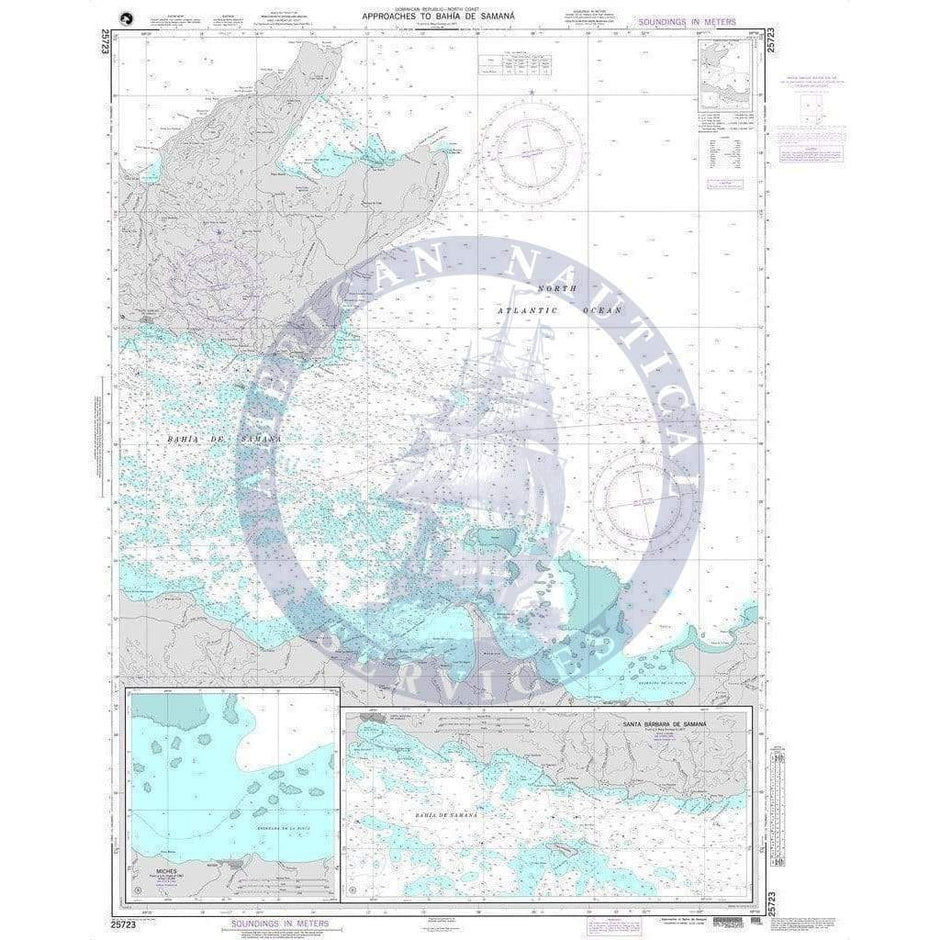 NGA Nautical Chart 25723 - Amnautical