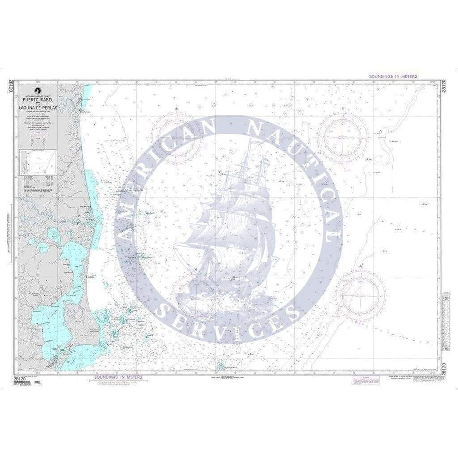 NGA Nautical Chart 28120 - Amnautical