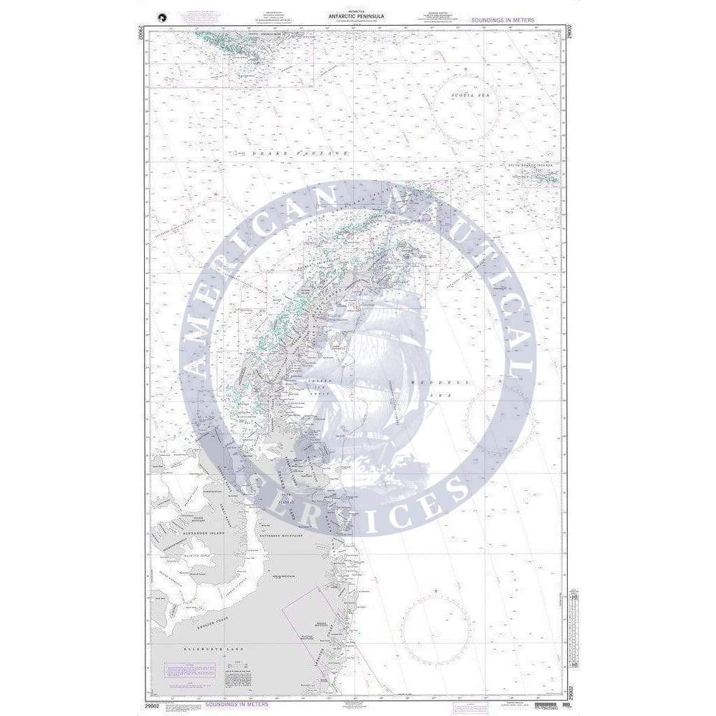 NGA Nautical Chart 29002 - Amnautical