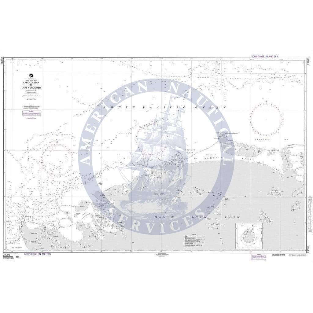 NGA Nautical Chart 29008 - Amnautical