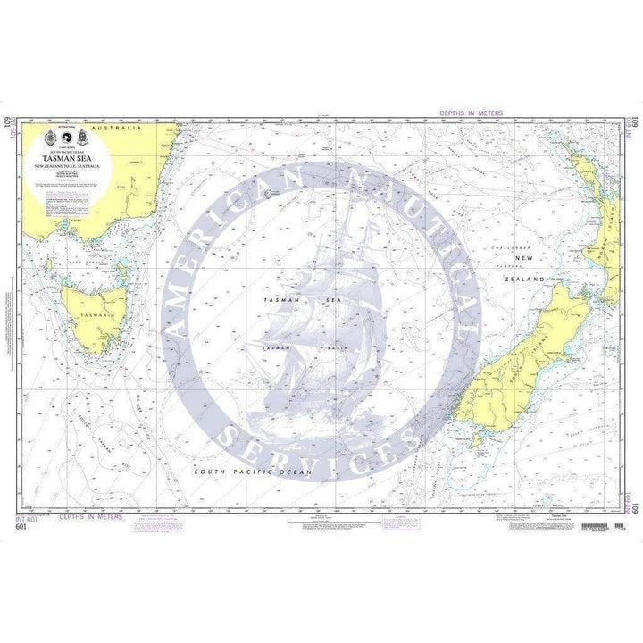 NGA Nautical Chart 601 - Amnautical