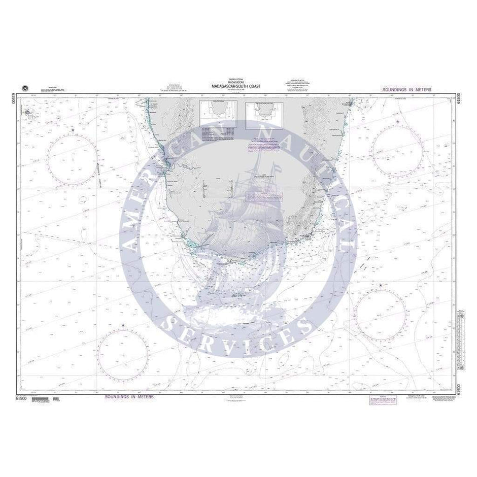 NGA Nautical Chart 61500 - Amnautical