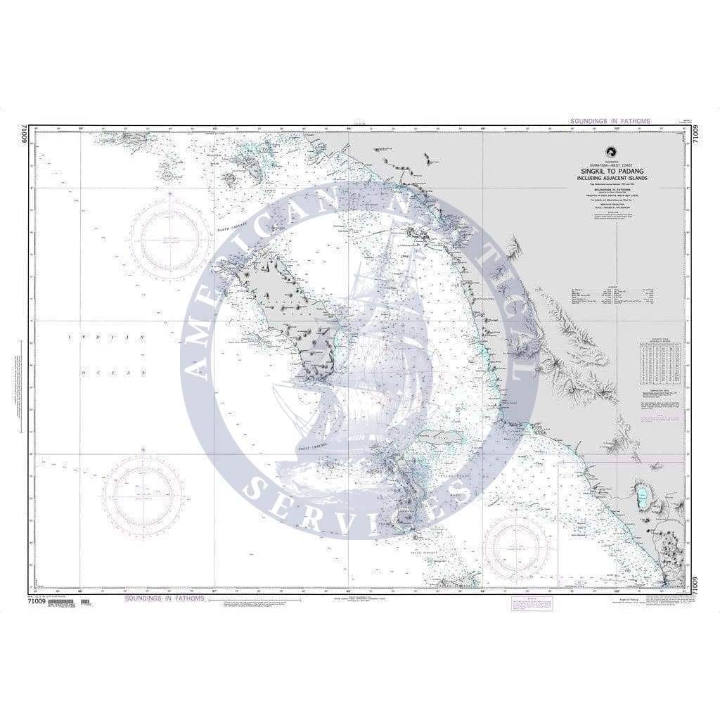 NGA Nautical Chart 71009 - Amnautical